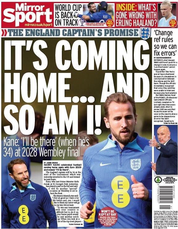 Wednesday's back pages - BBC Sport