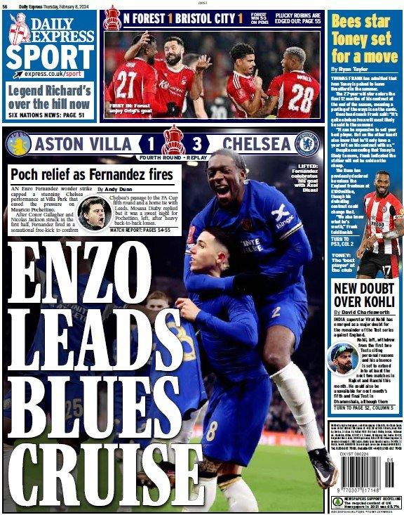 Thursday's back pages - BBC Sport