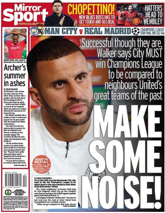 Wednesday's back pages - BBC Sport