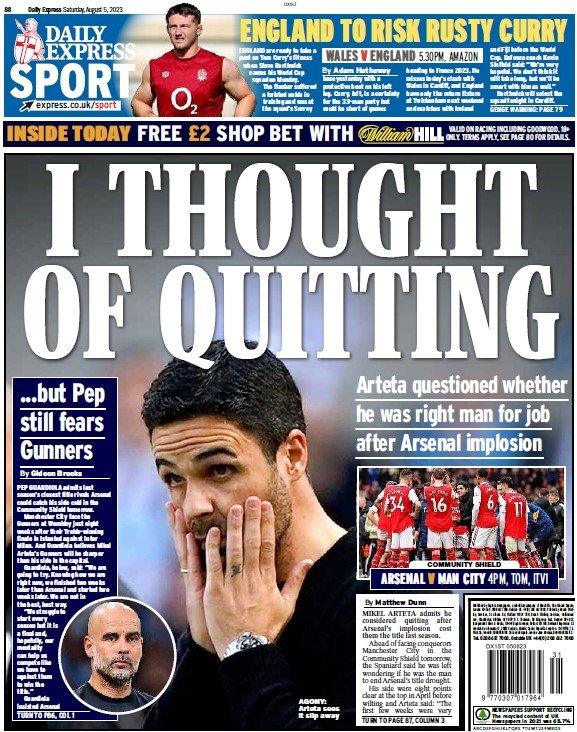 Saturday's back pages - BBC Sport
