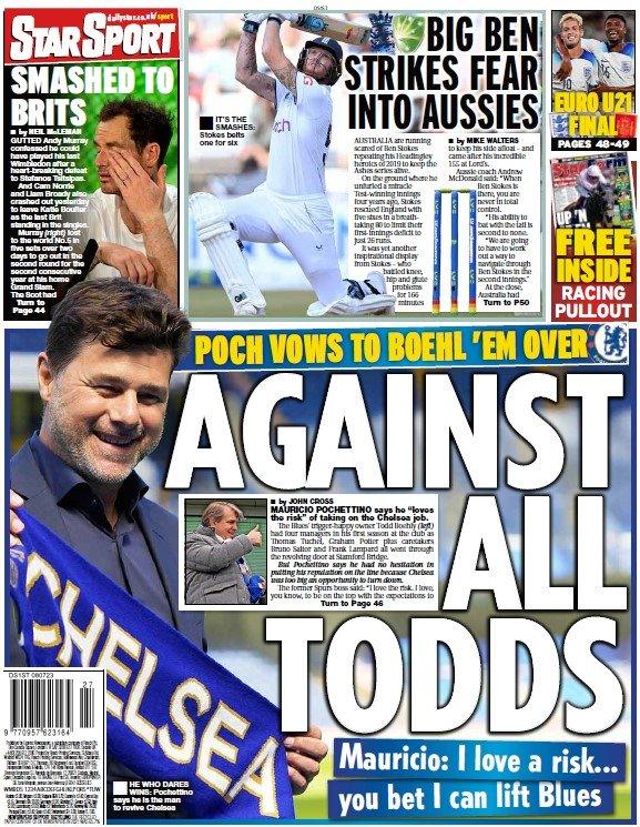 Saturday's back pages - BBC Sport