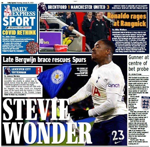 Thursday's back pages - BBC Sport