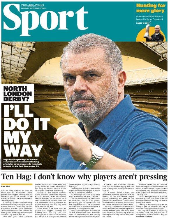 Saturday's back pages - BBC Sport