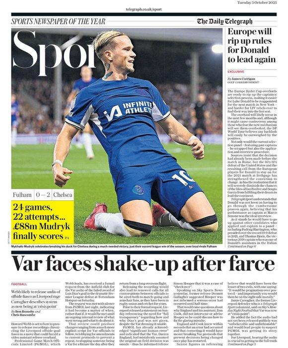 Tuesday's back pages - BBC Sport