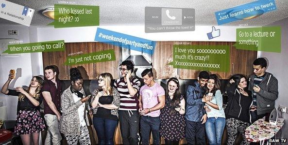 Fly on the Facebook wall: A social media documentary - BBC News