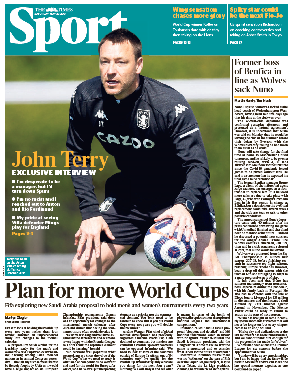 Saturday's back pages - BBC Sport