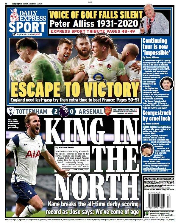 Monday's back pages - BBC Sport