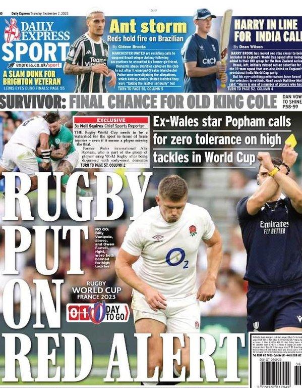 Thursday's back pages - BBC Sport