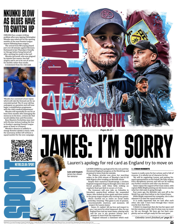 Wednesday's back pages - BBC Sport
