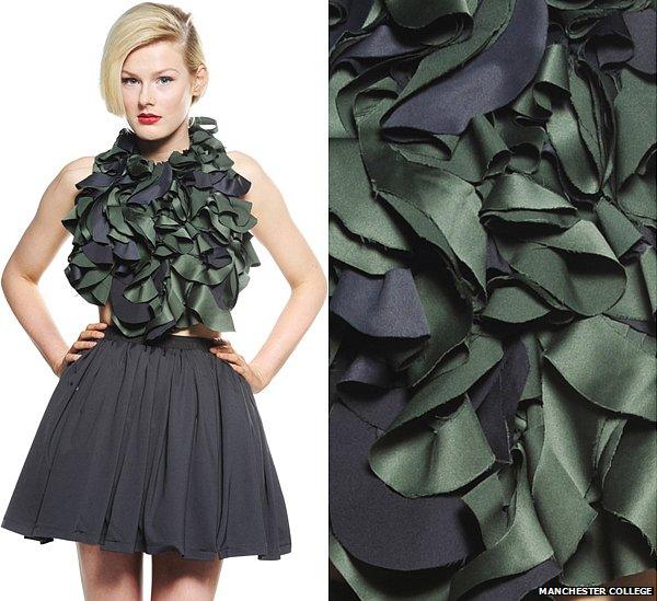 In pictures: Manchester College students turn England kits into dresses ...