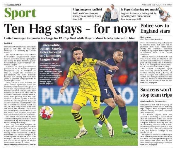 Wednesday's back pages - BBC Sport