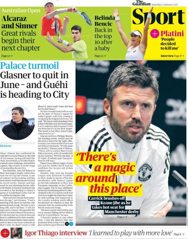 Football gossip: Glasner, Dro, Ward-Prowse, Larsen, Mateta, Pepi ...