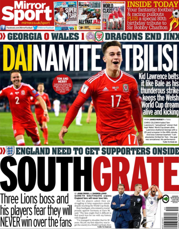 Saturday's back pages - BBC Sport