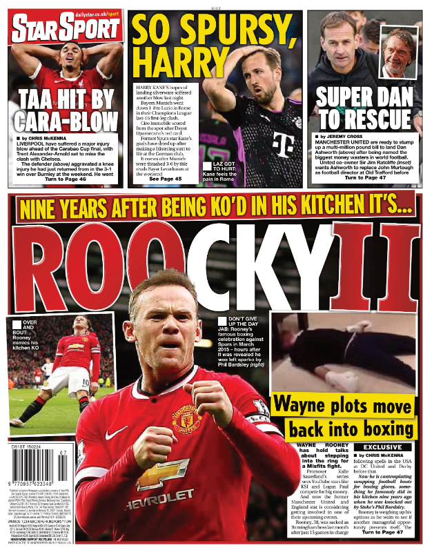 Thursday's back pages - BBC Sport