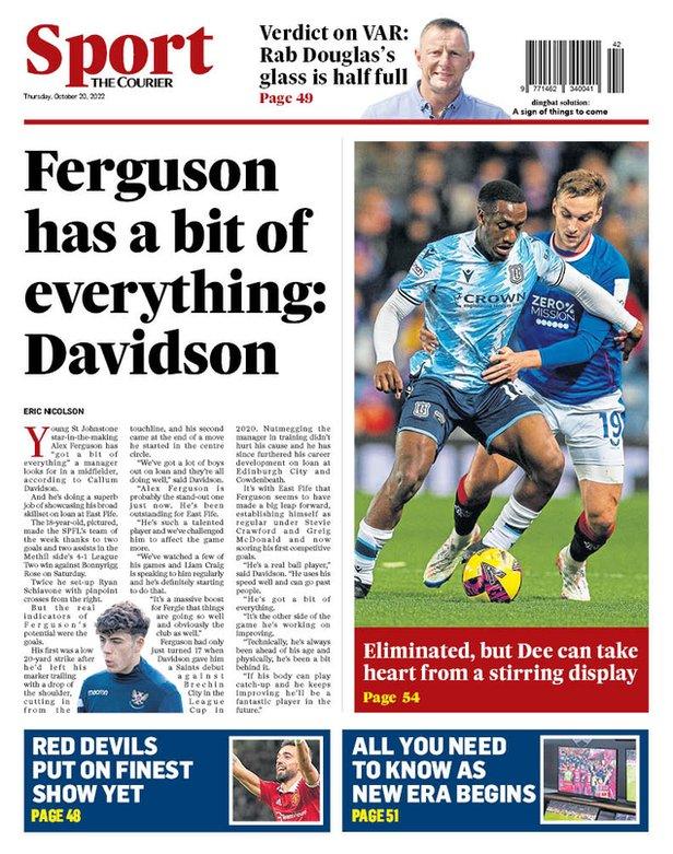 Thursday's back pages - BBC Sport