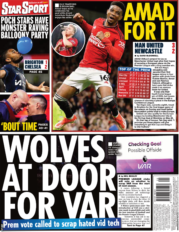 Thursday's back pages - BBC Sport