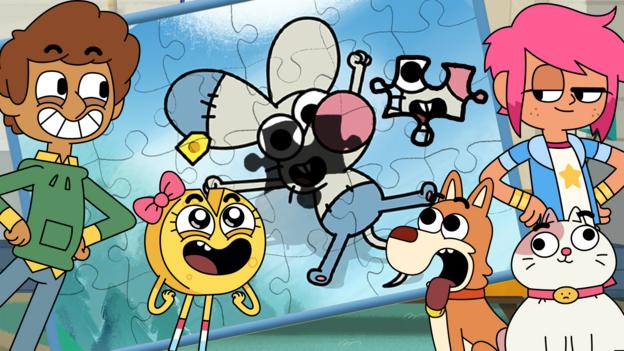 Boy Girl Dog Cat Mouse Cheese - CBBC - BBC