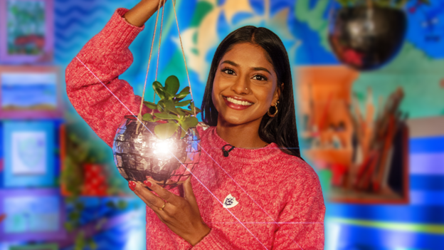Shini Muthukrishnan: Who is Blue Peter presenter 2024 number 43? - CBBC