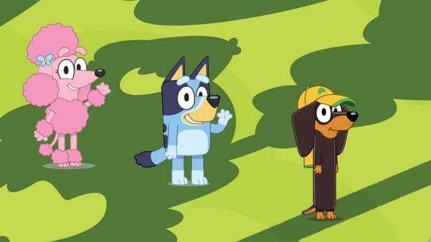 Free puzzles with Bluey and friends - CBeebies