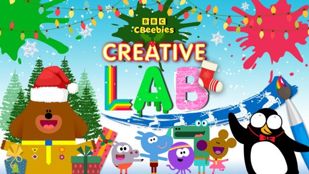 Piripenguins Christmas card craft activity for kids - CBeebies