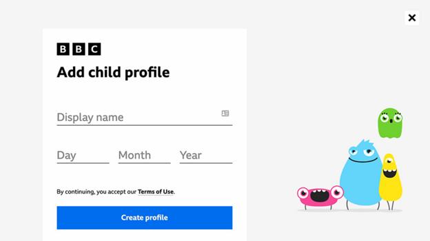 CBeebies - Creating a child’s profile on iPlayer - CBeebies