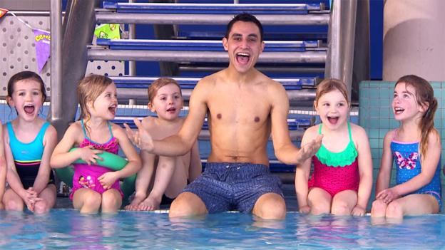 Swimming with babies and toddlers - CBeebies