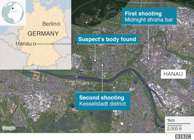 Germany shooting: What we know about the Hanau attack - BBC News