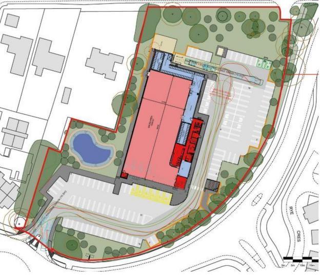Construction begins on new Lidl store in Brough - BBC News