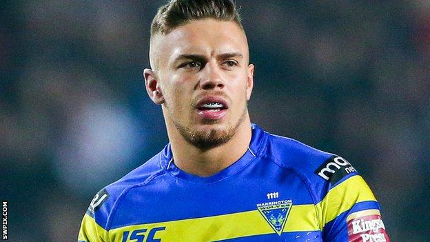 Matty Russell: Warrington full-back out with ankle injury - BBC Sport