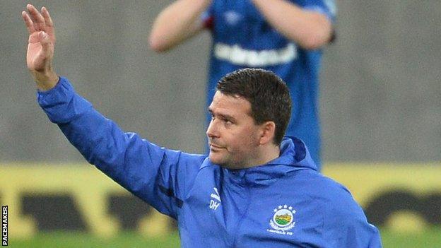 Europa League play-off: Linfield earn stunning 3-2 first-leg win over ...