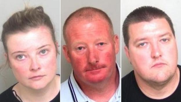 Neo-nazi music family jailed for inciting hatred - BBC News