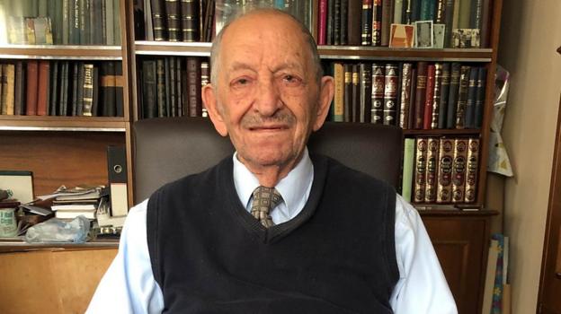 Holocaust survivor George Shefi retraces escape 85 years on - BBC News