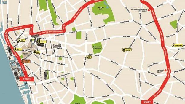 Liverpool FC victory parade route map released with journey in full ...