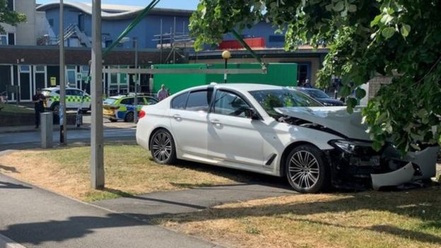 Baby Mabli Hall death: Woman, 70, charged with dangerous driving - BBC News