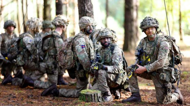 Major war could destroy UK army in six months - minister Alistair Carns ...