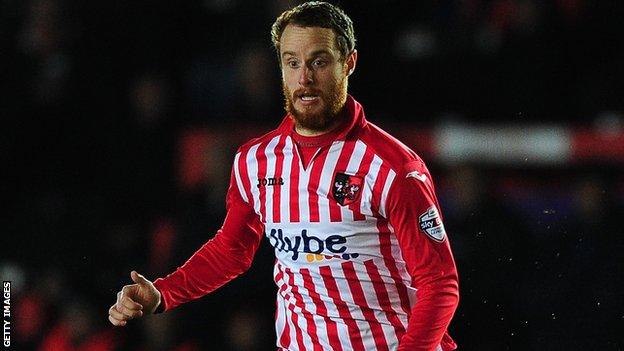 Exeter City: Paul Tisdale praises 'immaculate' Ryan Harley - BBC Sport