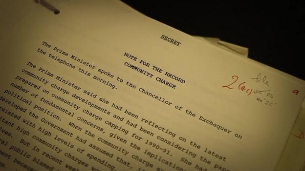 National Archives: Thatcher's poll tax miscalculation - BBC News