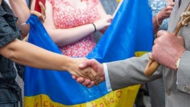 Herefordshire funding boost to help Ukrainian refugees - BBC News