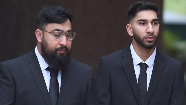 Rochdale brothers deny assaulting police at Manchester Airport car park ...