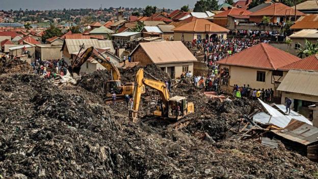 Uganda's waste crisis: 'My friend died in Kiteezi rubbish dump' - BBC News