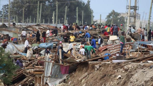 Kenya floods: Nairobi homes demolished as Cyclone Hidaya approaches ...