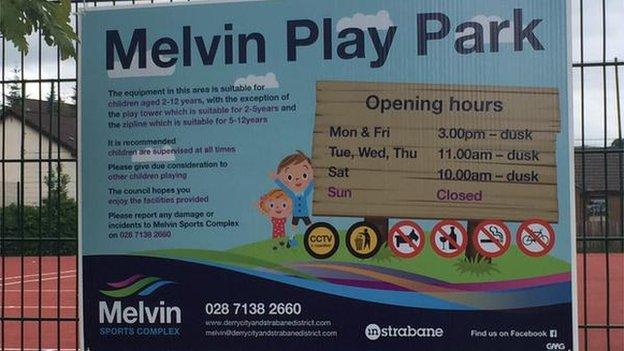 Melvin play park: Feasibility study into Sunday opening - BBC News