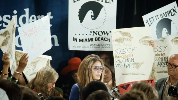 Gloria Steinem: Feminist icon on 'lethal' desire to control wombs - BBC ...