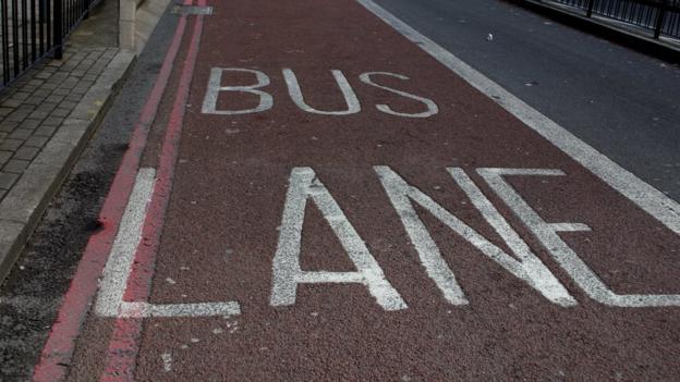 Manchester bus lane fines make £10m from one city street - BBC News
