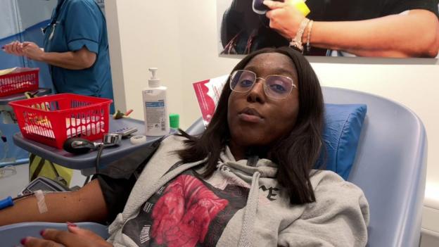 Sickle cell: NHS launches black blood donor campaign - BBC News