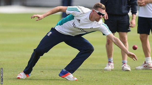 England v Pakistan: Jake Ball to make debut in first Test at Lord's ...