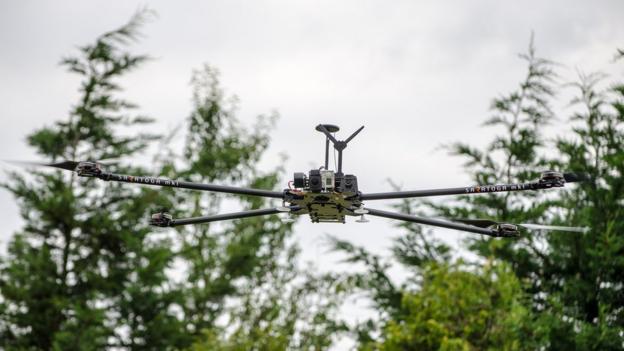 Drone pilots warned after close call with passenger jet - BBC News