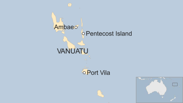 Vanuatu volcano eruption sparks Ambae island evacuation - BBC News