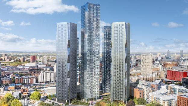 Manchester's skyscraper boom: New tower plan among Europe's tallest ...