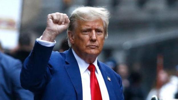 Trump immunity claim: Top US court agrees to hear case in April - BBC News